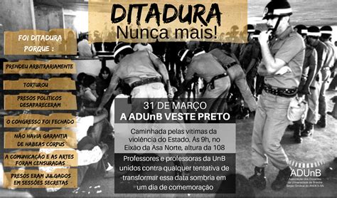 Em Defesa Da Democracia E Contra O Golpe De 1964 Adunb
