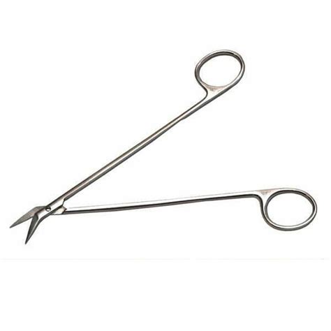 Ножницы сосудистые горизонтально изогнутые 160 мм Operating — ДельтаМед