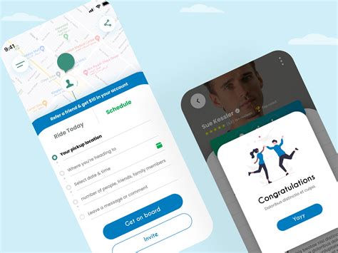 Carpooling Design And Development On Behance