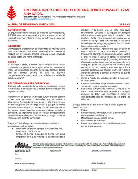 Fras Guide To The Osha Logging Safety Standards Forest Resources Association