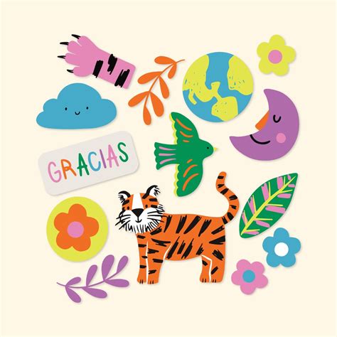 Stickers 100pz Planet Envía Bonito Mx