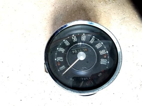 Classic Mini Cooper Mk1 100 Mph Speedo Speedometer Rare Works 998 997 S