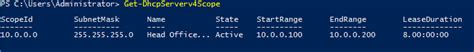 Managing Microsoft Dhcp Scope And Other Components