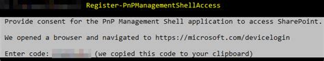Zugriff Für Pnp Powershell Einrichten Topedia Blog