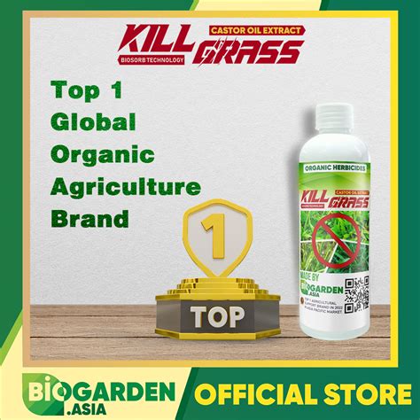 Killgrass The Ultimate Organic Herbicide From Castor Oil Shopee