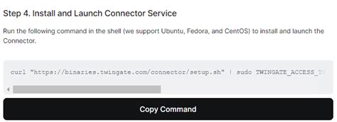 How To Deploy A Connector On Linux Docs Twingate