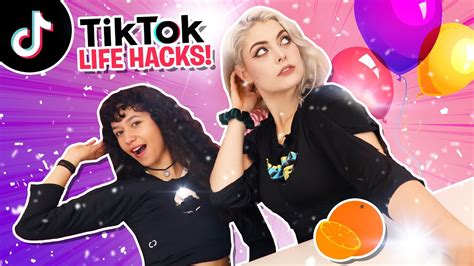 Testing Viral Tiktok Life Hacks Success Youtube