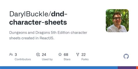 GitHub DarylBuckle Dnd Character Sheets Dungeons And Dragons 5th