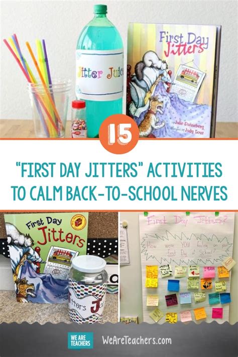 15 First Day Jitters Activities To Calm Back To School Nerves Artofit