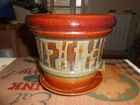 цветочный горшок — купить в Красноярске Состояние Б у Кашпо горшки вазоны для цветов на