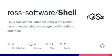 GitHub Ross Software Shell Linux Application Launcher Using A Radial Menu Recommended Window