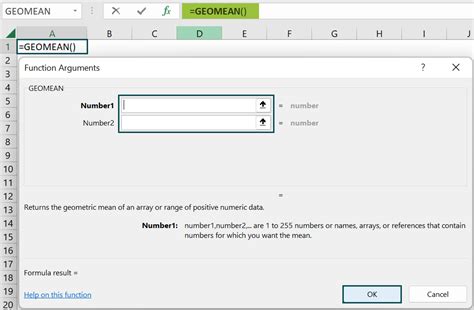 GEOMEAN Excel Function How To Use Formula And Examples