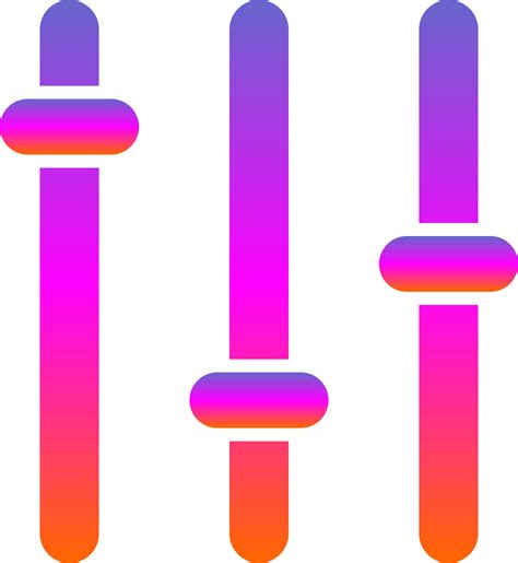 Sliders Vector Icon Design 15320560 Vector Art At Vecteezy