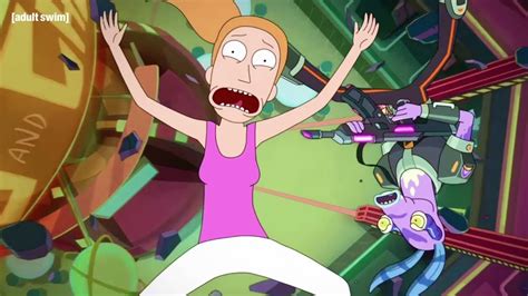Rick And Morty S6e2 Sneak Peek Summer Does A Die Hard Adult Swim Youtube