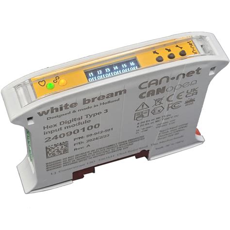 Hex Type 3 Digital Input Module White Bream