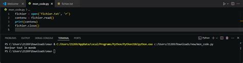 Manipulation Des Fichiers En Python
