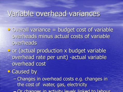 PPT Variance Analysis PowerPoint Presentation Free Download ID