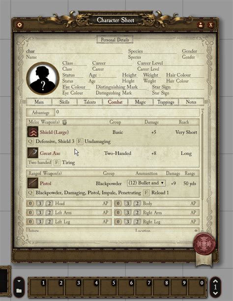 Macros Wfrp4e Foundryvtt System Documentation