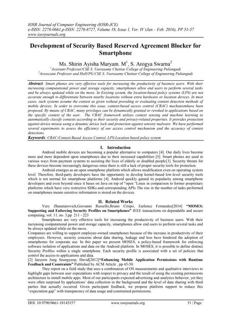 Security And Privacy Enhancement Framework For Mobile Devices Using Active Authentication Pdf