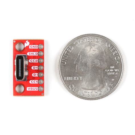 Sparkfun Usb C Breakout Vertical Opencircuit