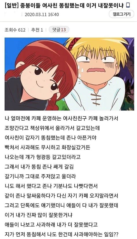 이거 내가 잘못한거냐 개9