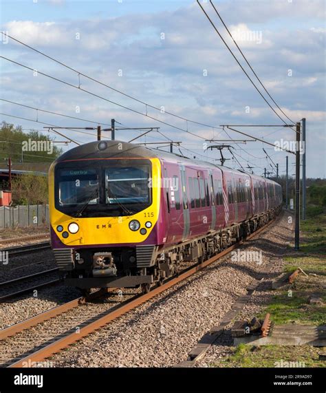 East Midlands Railway Class 360 Siemens Electric Train On The