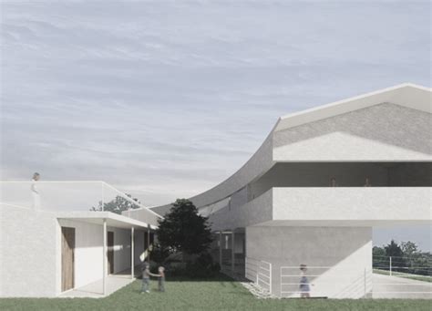 Architecture Project Curvilinear Form And Natural Light Enhanced By