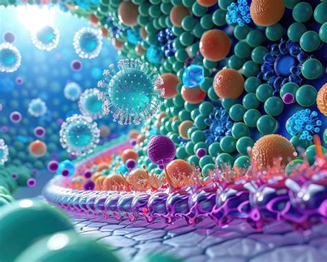 the lipid bilayer of cell membranes modeled at the molecular level