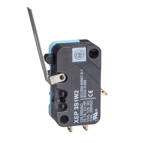 Microswitch Limit Switches XC Standard Miniature Limit Switch Low Force Cont Flat Lever