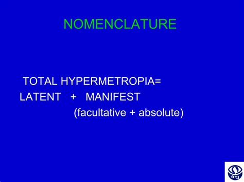 Hypermetropia Ppt