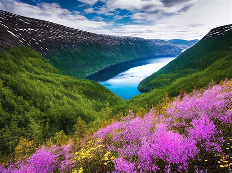 Ai 생성 산 숲 Pixabay의 무료 이미지 Pixabay