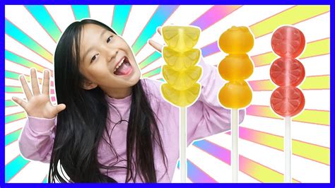 소은이의 새콤달콤 과일 롤리팝 젤리 컬러송 핑거송 색깔배우기 영어배우기 영어동요 Learn Color Song Nursery