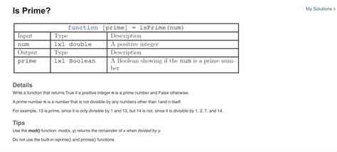 Solved Use Matlab And Use The Provided Test Codes To Run