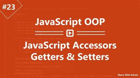 Learn Javascript Oop In Arabic 23 Javascript Accessors Getters And Setters Youtube