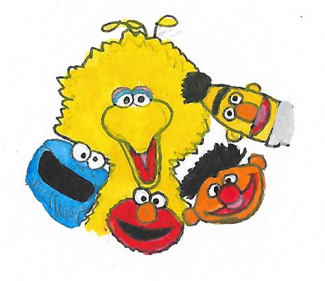 Sesame Street By Brazilianferalcat On Deviantart