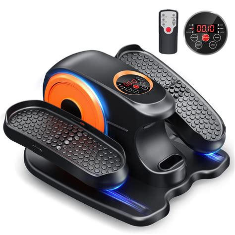 Under Desk Elliptical Machine Ellipse Leg Exerciser For Seniors Quiet And Portable Pedal