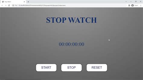 amr ismail on linkedin stopwatch using javascript
