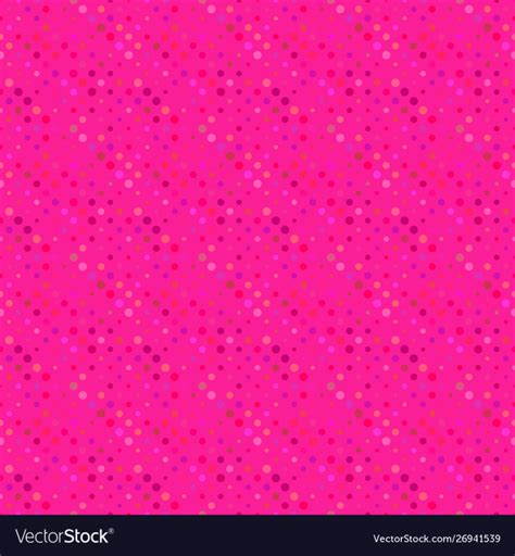 Free Seamless Deep Pink Geometrical Dot Pattern Vector Image Nohatcc