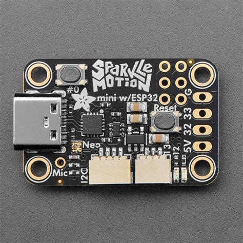 Mini Sparkle Motion Wled Friendly Esp32 Neopixel Led Driver The Pi Hut