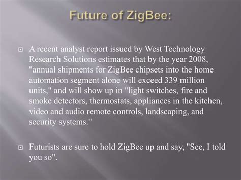 Zigbee Technology Ppt Pptx