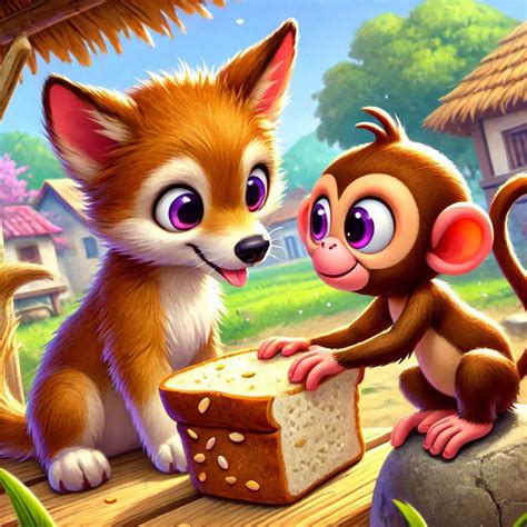 दो बिल्ली और बंदर की कहानी Animal Story Hindi Story