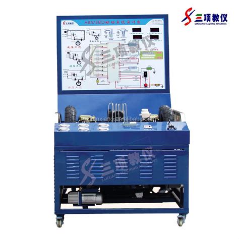 Absebd Brake System Test Bench For Technical Vocational Technical
