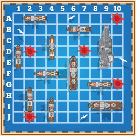 Battleship Game Ship Pieces