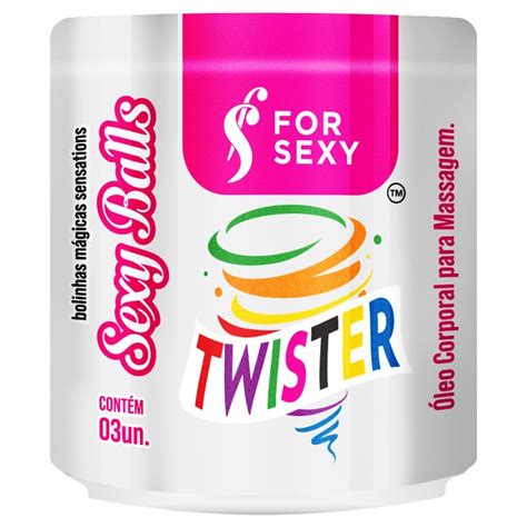 Sexy Balls Bolinhas Mágicas Sensations Twister 12 G For Sexy Vega Love