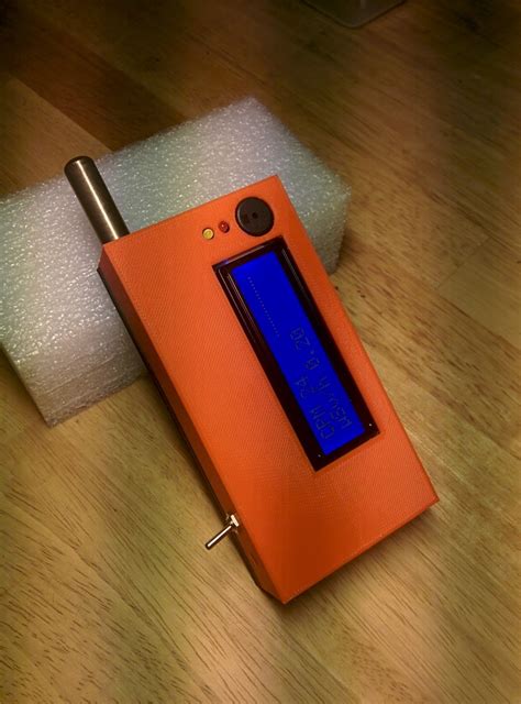 Case For An Arduino Compatible Geiger Counter By Vindolin Download Free Stl Model