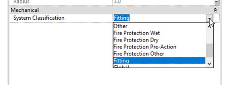 can we add custom system classification for pipe connector autodesk