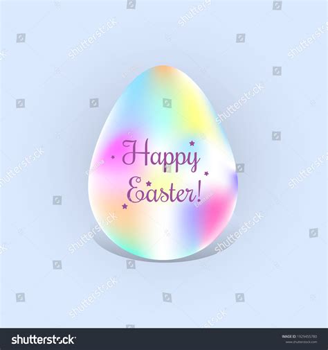 Easter Illustration Isolated Easter Colorful Edd Stock Vector Royalty Free 1929455780