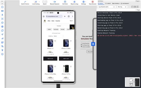 Debugging Tools For Android Browserstack
