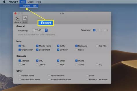 How To Export Email Addresses From Apple Mail To Excel